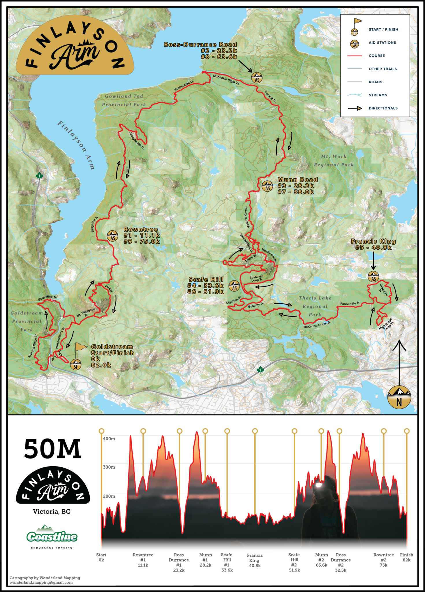 Finlayson Arm – 50 Mile – Coastline Endurance Running